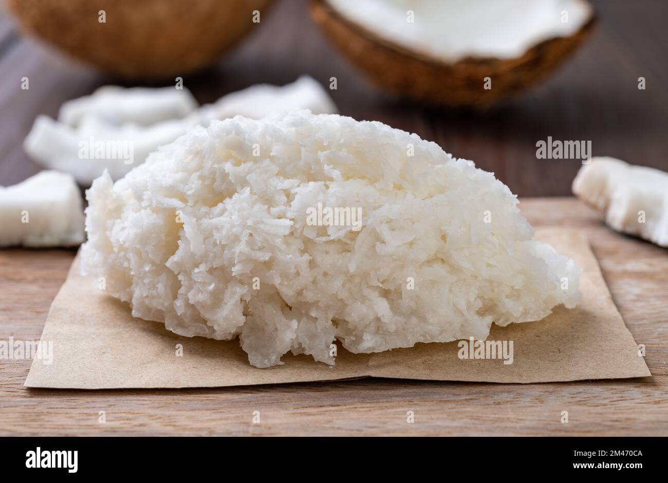 Cocada, traditional latin american coconut candy with grated coconut ...