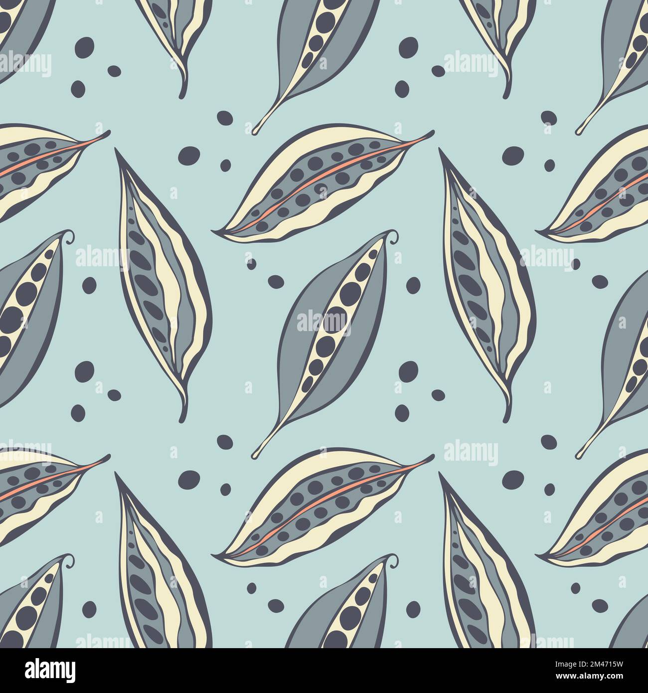 Decorative seed pods Stock Vector Images - Alamy