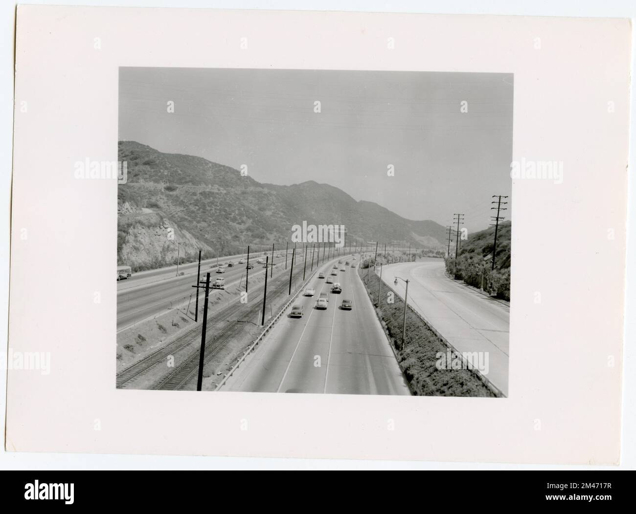 Cahuenga Pass Expressway. Original caption: Cahuenga Pass Expressway ...