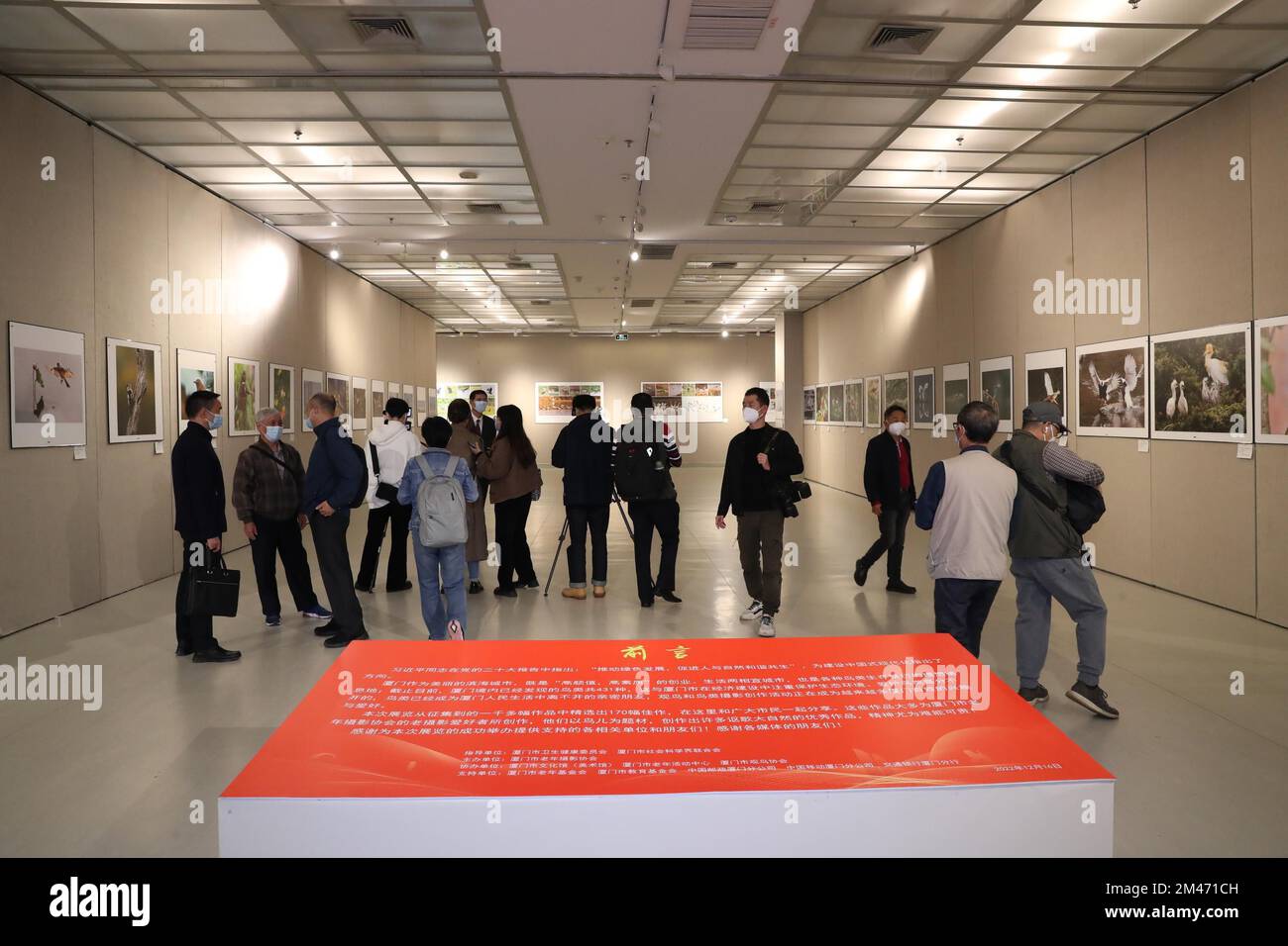 The 3rd Xiamen Bird Photography Art Exhibition was held in Xiamen Art ...