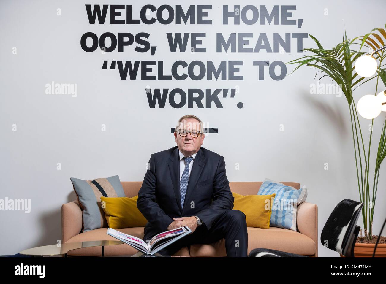 Mark Dixon, founder & CEO of International Workplace Group, Monaco ...