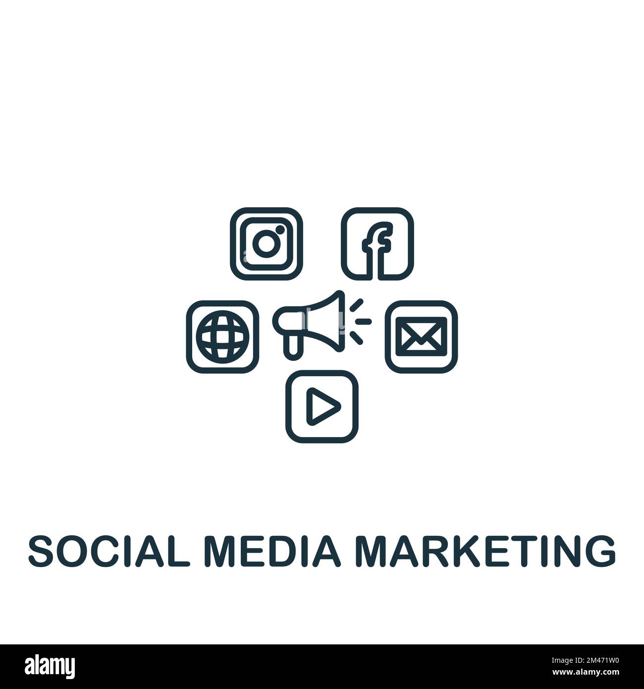 Marketing Icon Black