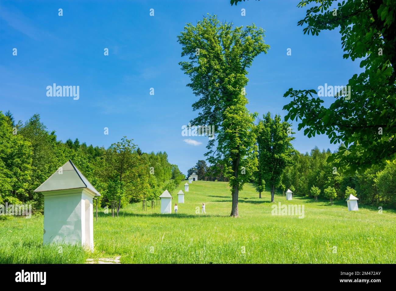 Povazska Bystrica (Waagbistritz): Kalvaria (Calvary), Chapel of Mary ...