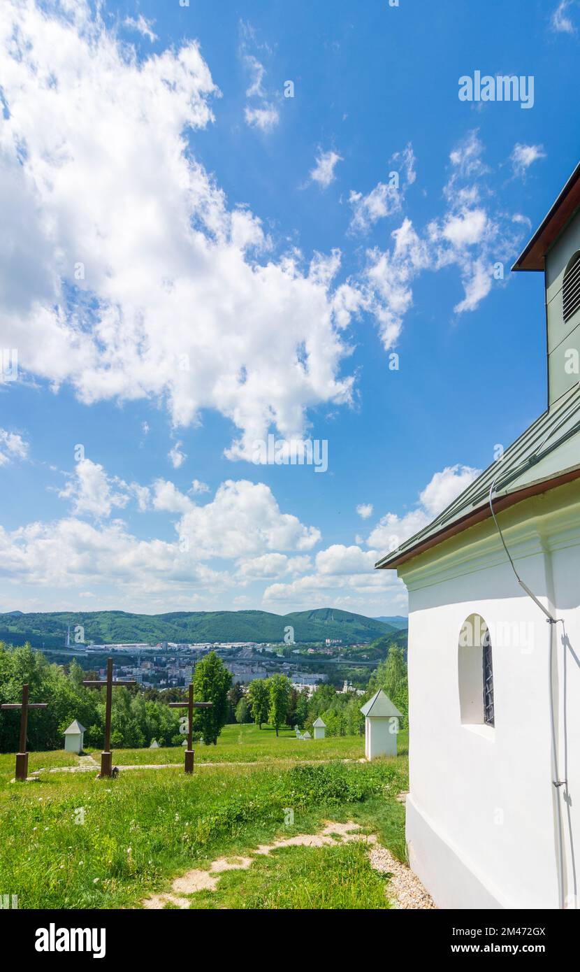 Povazska Bystrica (Waagbistritz): Kalvaria (Calvary), Chapel of Mary ...