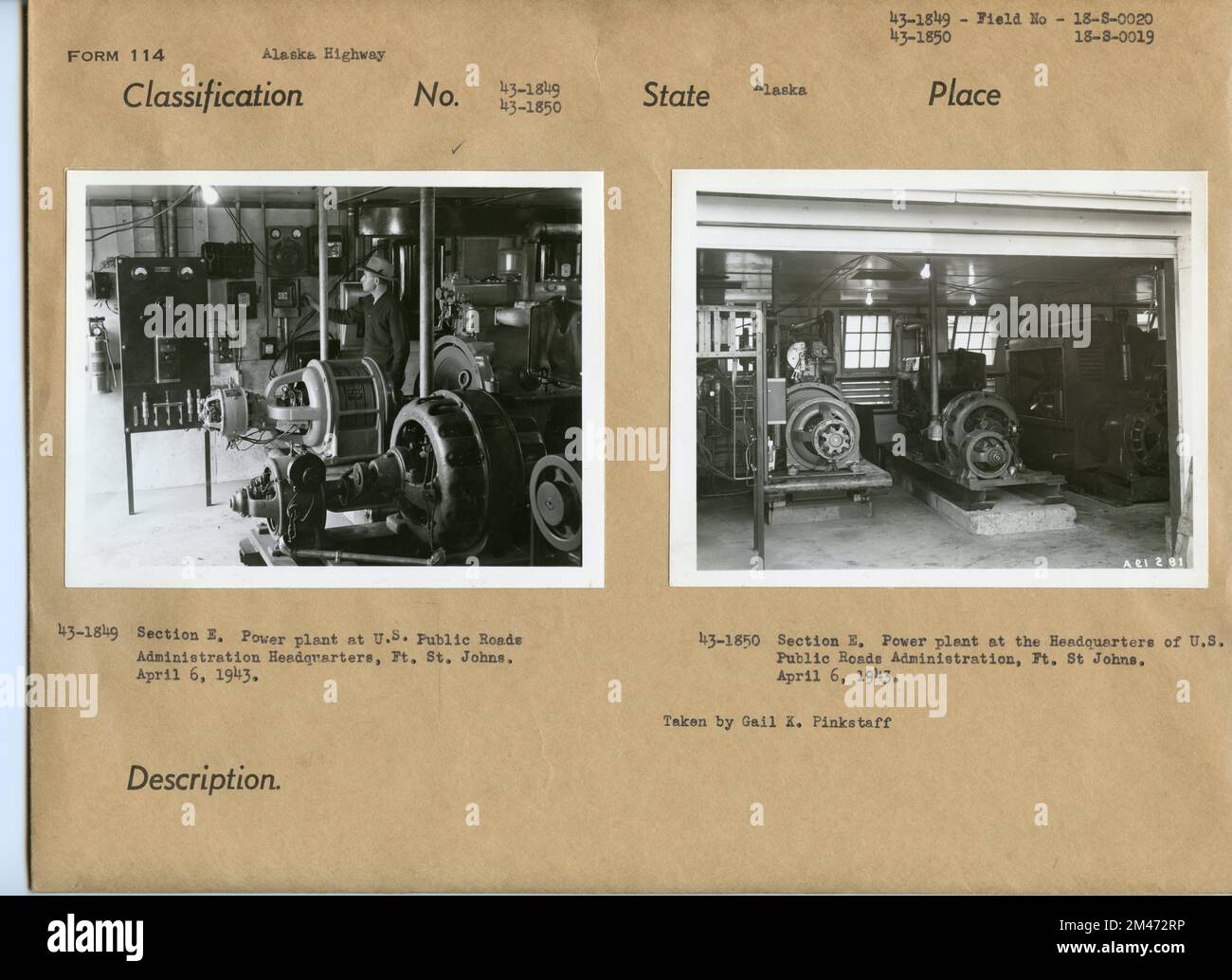 Power Plant at U.S. Public Roads Administration Headquarters, Ft. St ...
