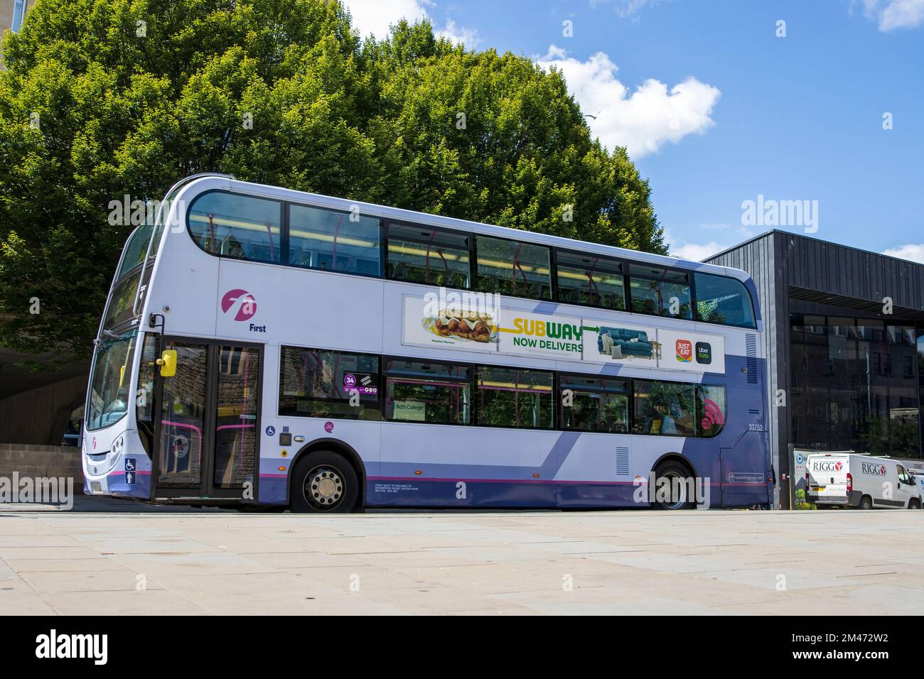 A 2012 Alexander Dennis Enviro 400, Double Decker from the First Group ...
