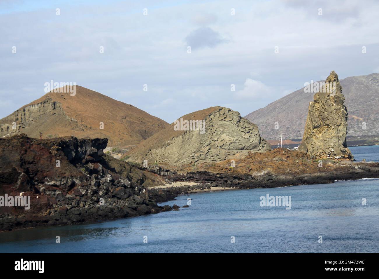 Volcanic Galapagos Islands Landscape Stock Photo - Alamy