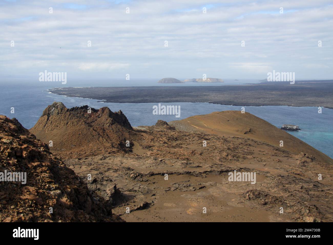 Volcanic Galapagos Islands Landscape Stock Photo - Alamy