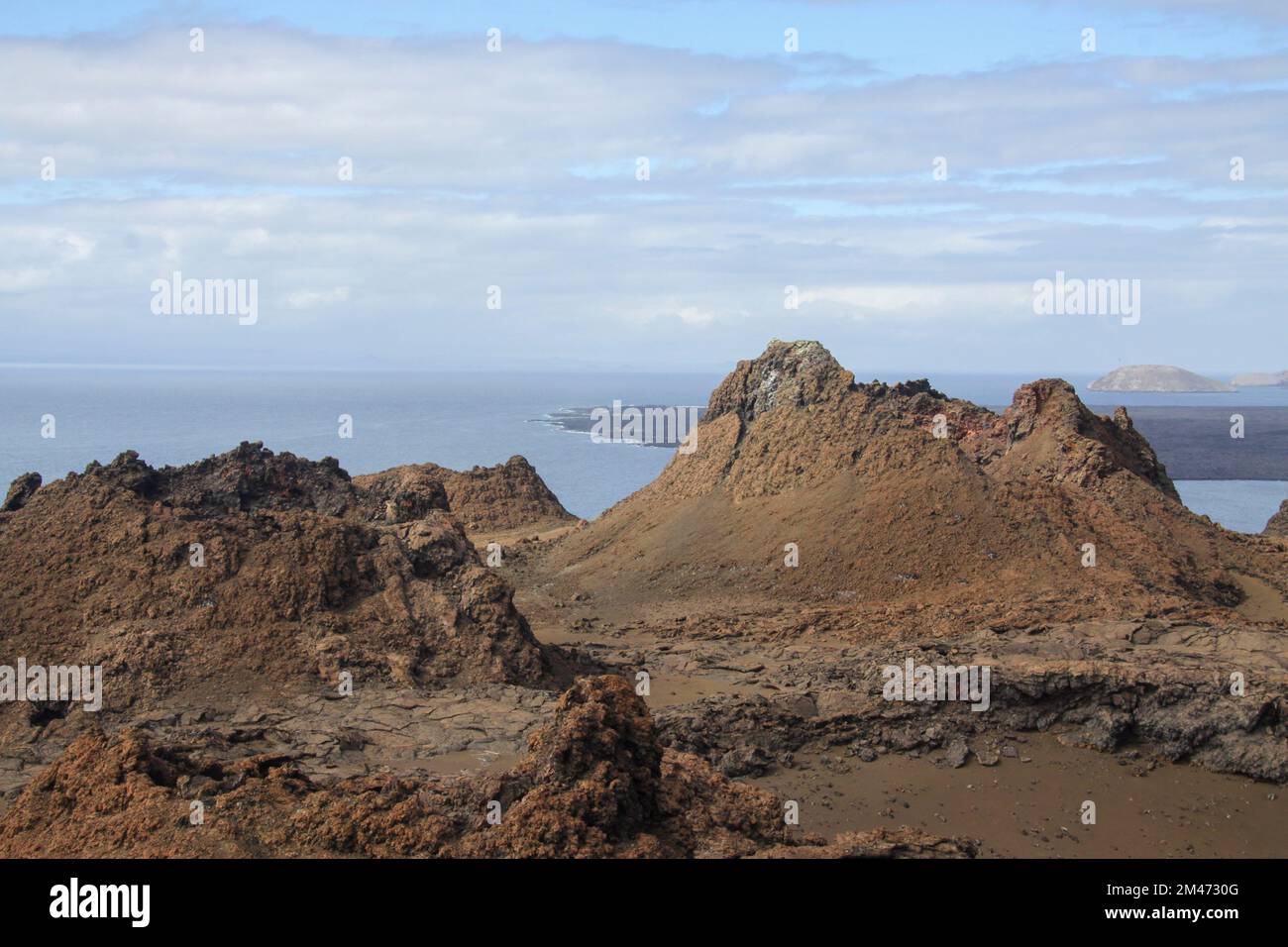 Volcanic Galapagos Islands Landscape Stock Photo - Alamy