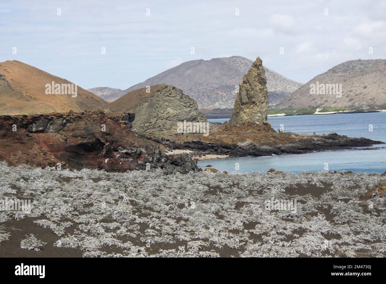 Volcanic Galapagos Islands Landscape Stock Photo - Alamy
