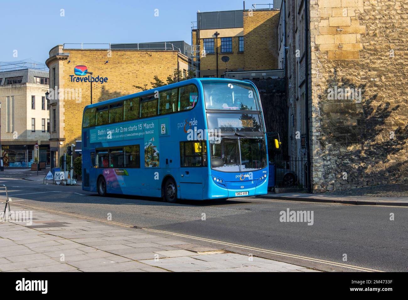 A 2012 Alexander Dennis Enviro 400 Hybrid, Double Decker from the First ...
