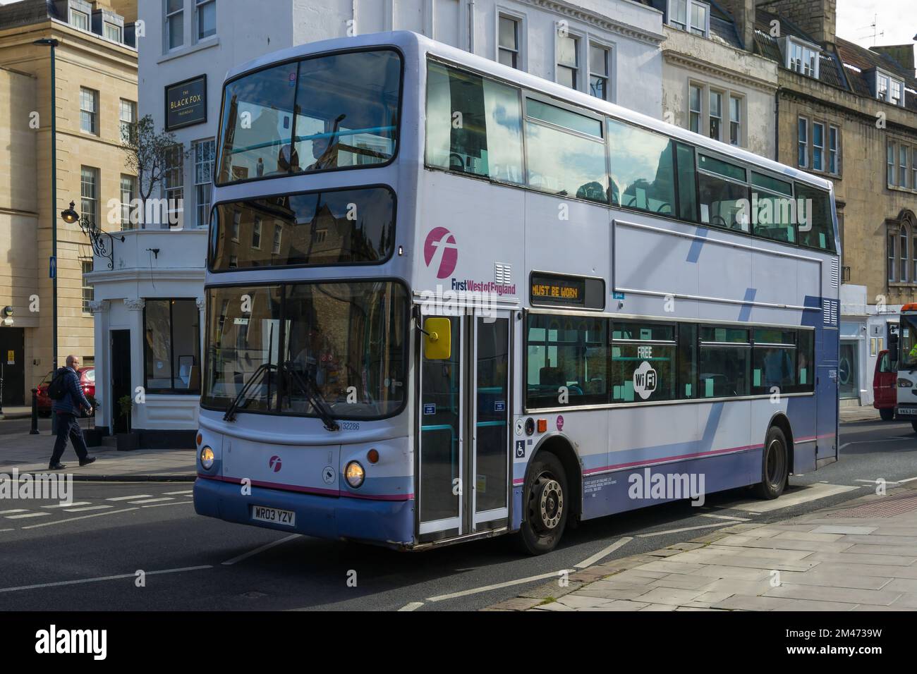 A 2003 Volvo B7L, Double Decker from the First Group Bus Company, Reg ...