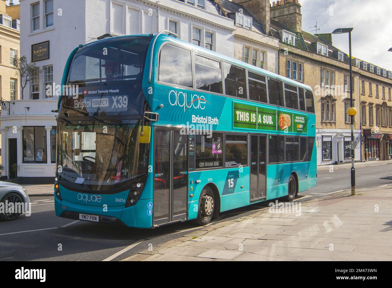A 2017 Scania N Series NUD 4x2, Double Decker from the First Group Bus ...