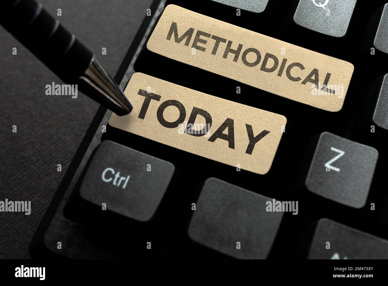 Conceptual caption Methodical. Word for System of Methods used in a ...