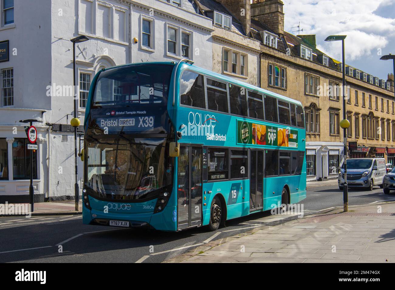 A 2017 Scania N Series NUD 4X2, Double Decker from the First Group Bus ...