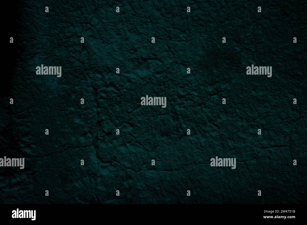 Teal colored abstract wall background with textures of different shades ...