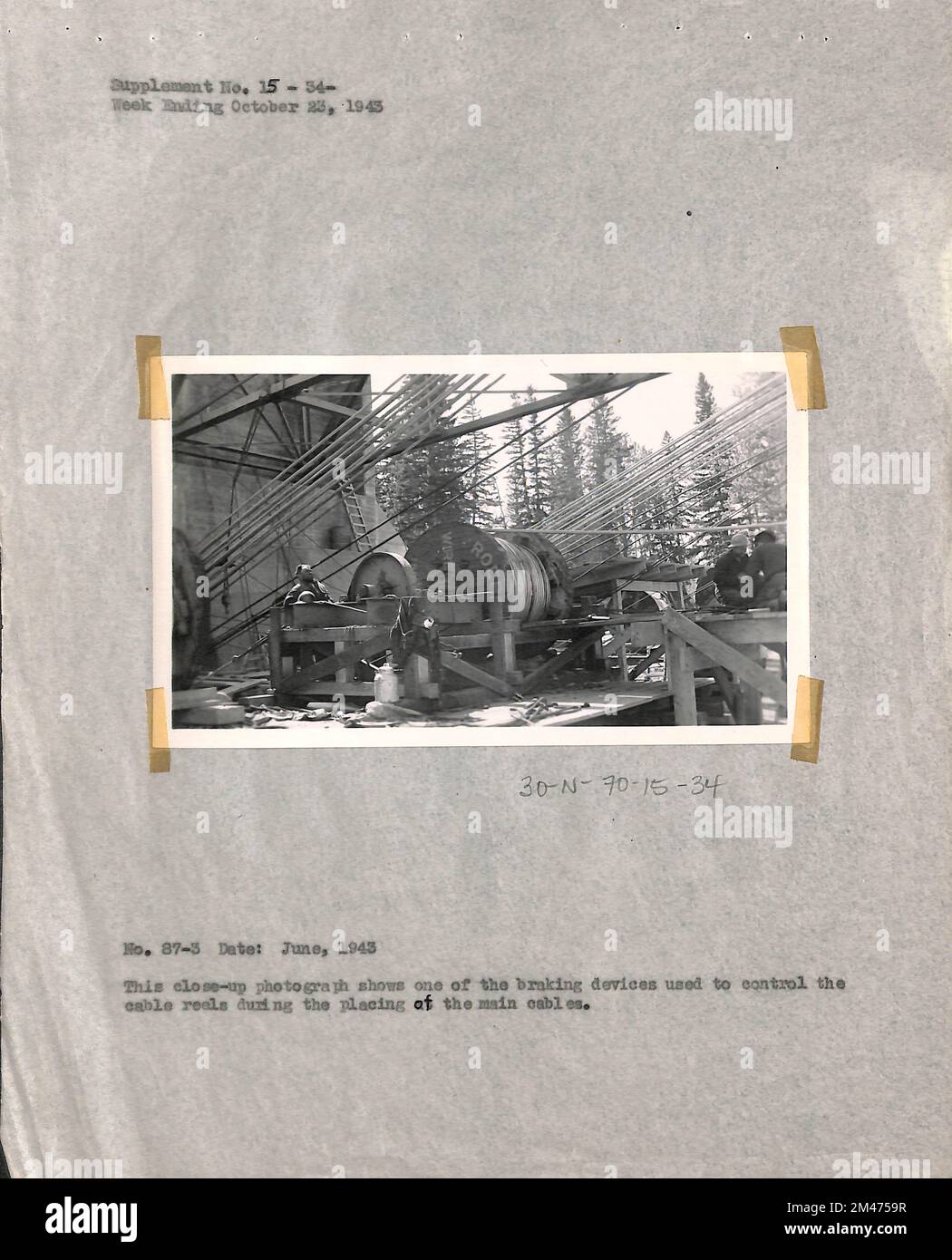 Placing cables hi-res stock photography and images - Alamy