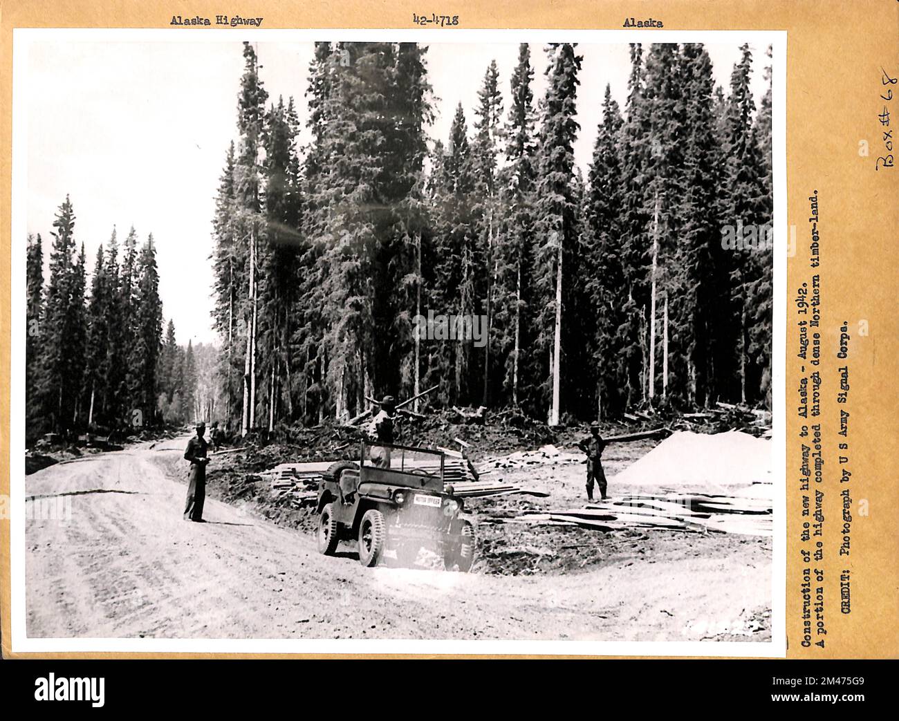 Army signal corps photograph hi-res stock photography and images - Alamy