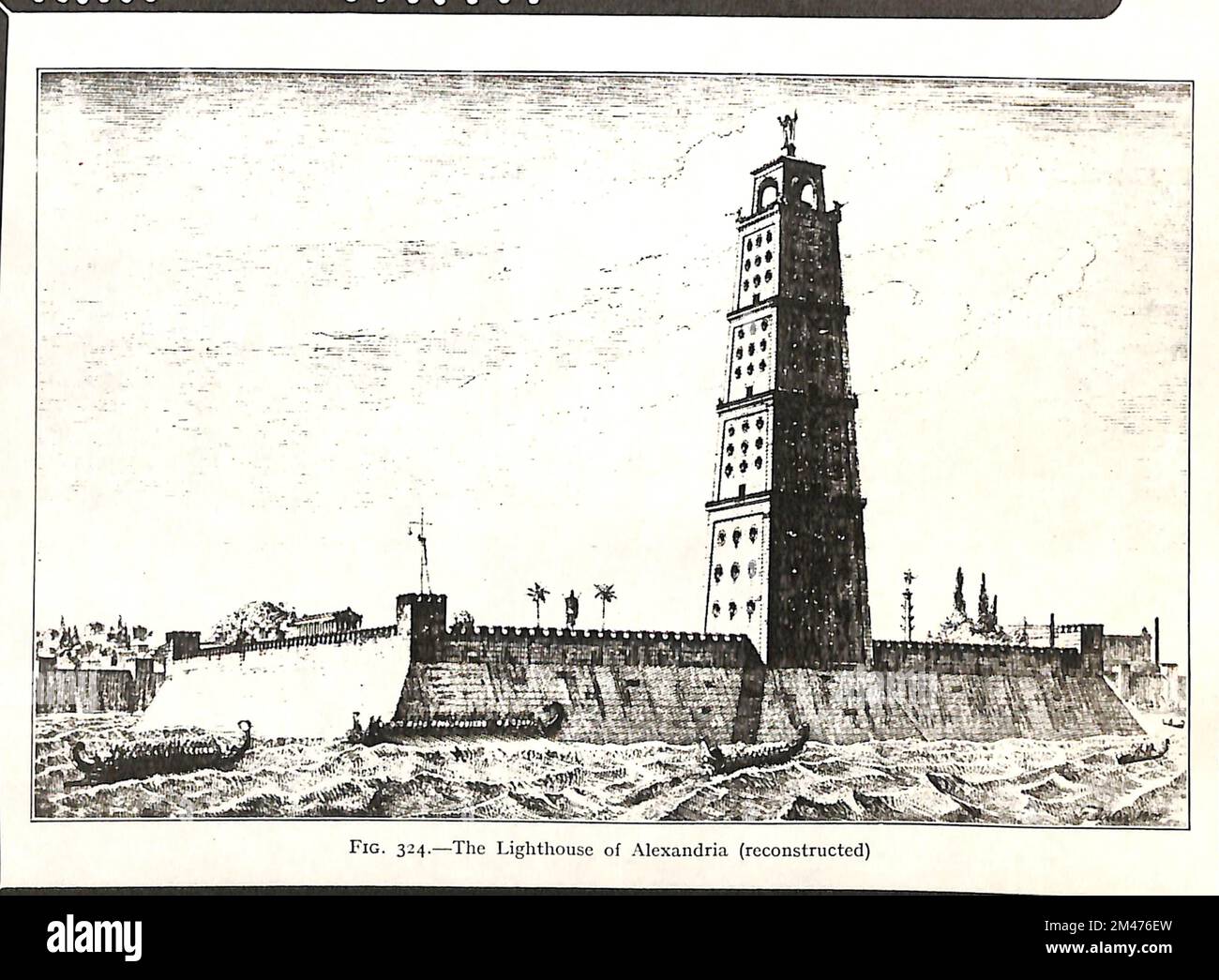 The Lighthouse of Alexandria (Reconstructed). Original caption: From ...
