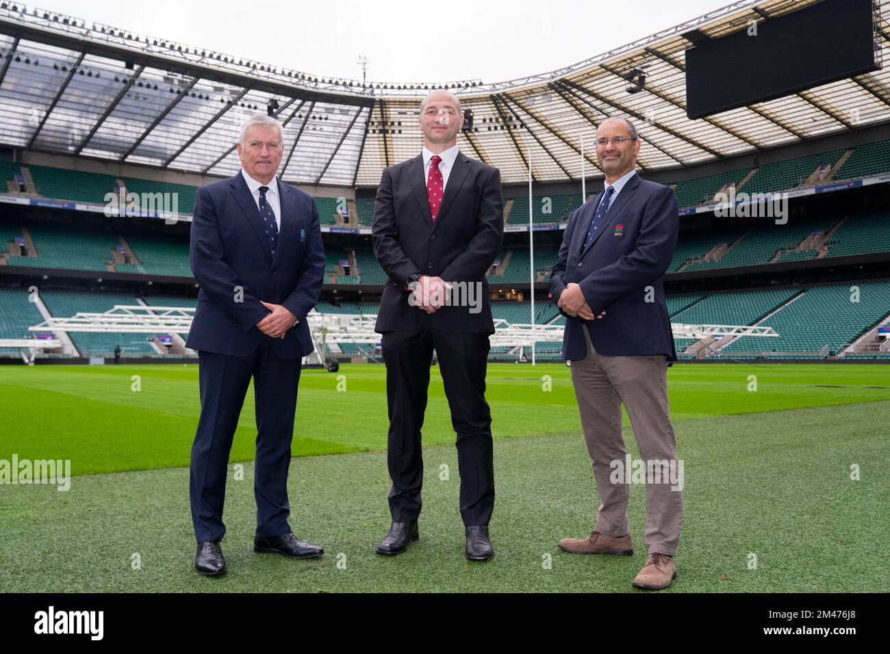 RFU chief executive officer Bill Sweeney, newly-appointed England men's ...