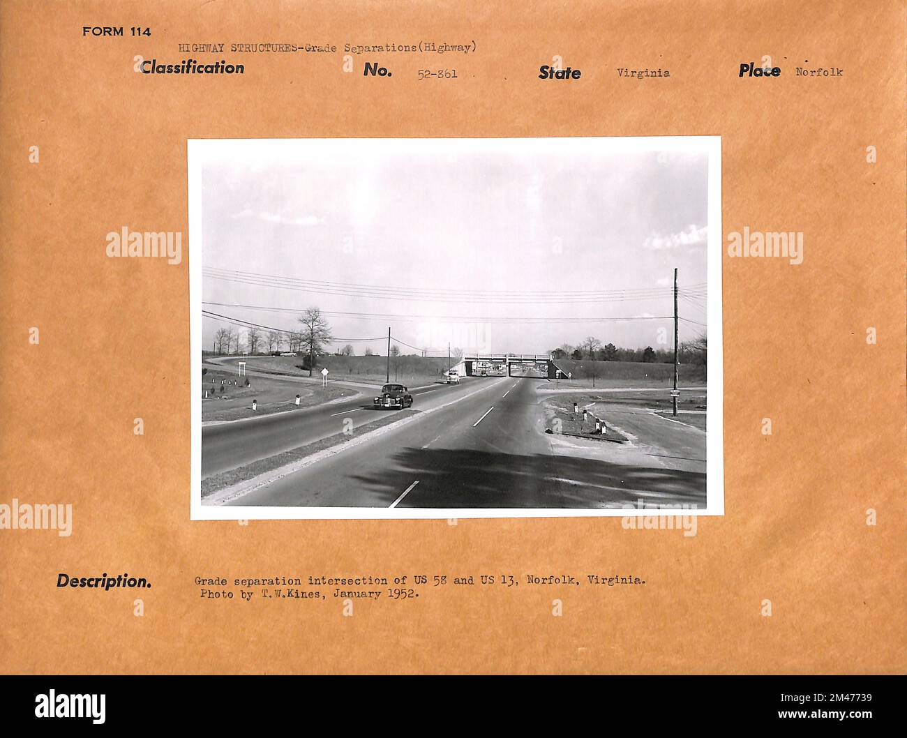 Grade separation intersection of US 58 and US 13, Norfolk, Virginia ...