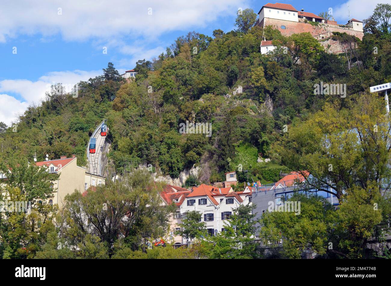Funicular schlossbergbahn hi-res stock photography and images - Alamy