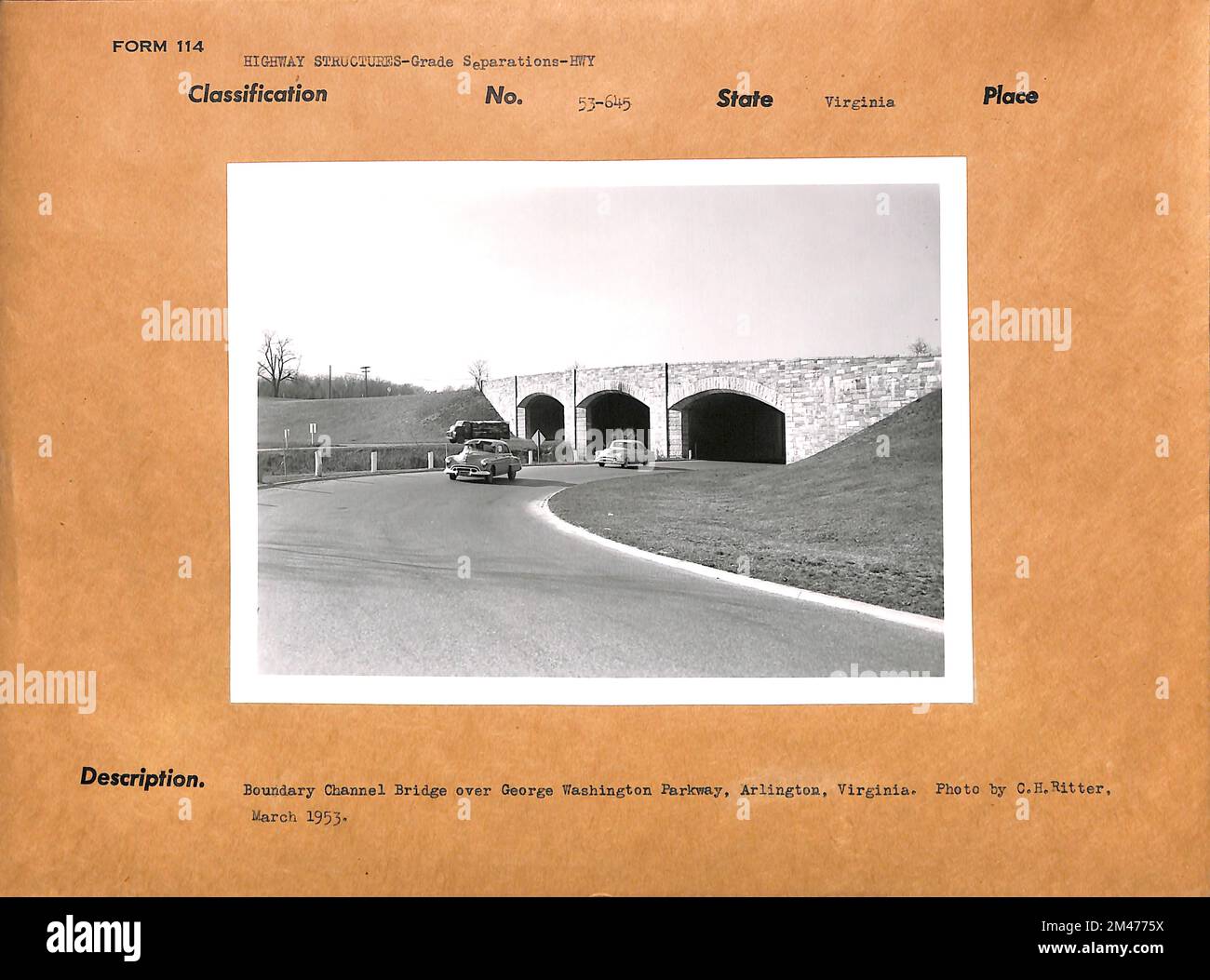 Boundary Channel Bridge over George Washington Parkway, Arlington ...
