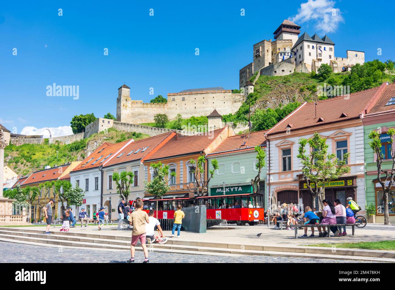 Main square mierove namestie peace square hi-res stock photography and ...
