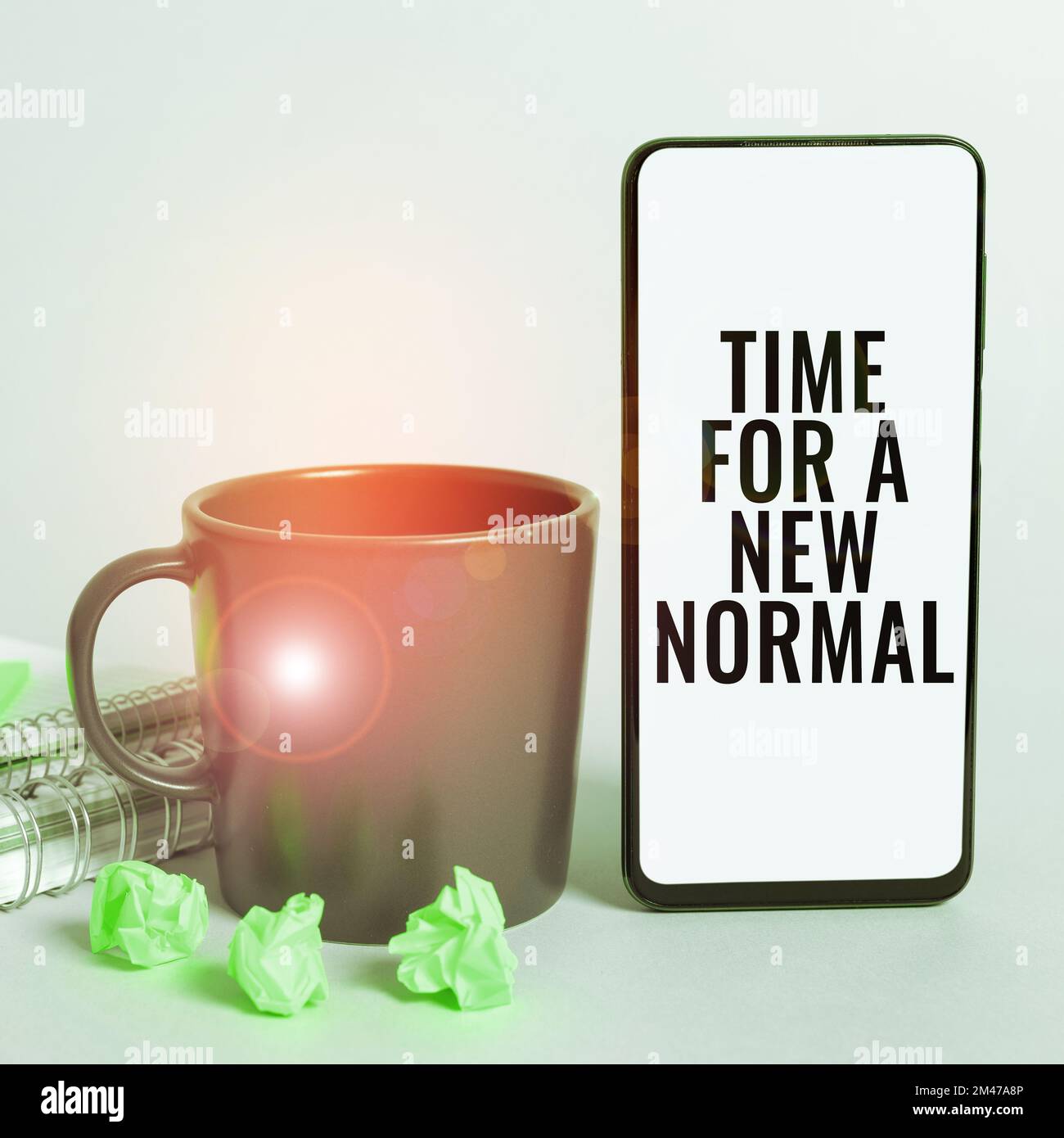 Handwriting text Time For A New Normal. Internet Concept Make a big ... Handwriting text Time For A New Normal. Internet Concept Make a big ...