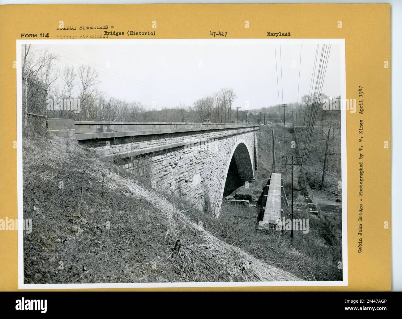 Cabin John Bridge. Original caption: Cabin John Bridge - Photographed ...