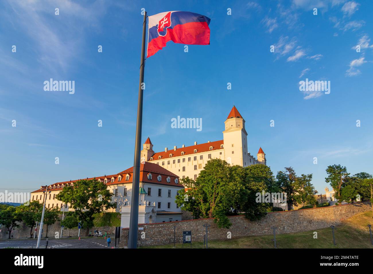 Bratislava (Pressburg): Bratislava Castle (Bratislavsky hrad), Slovak ...