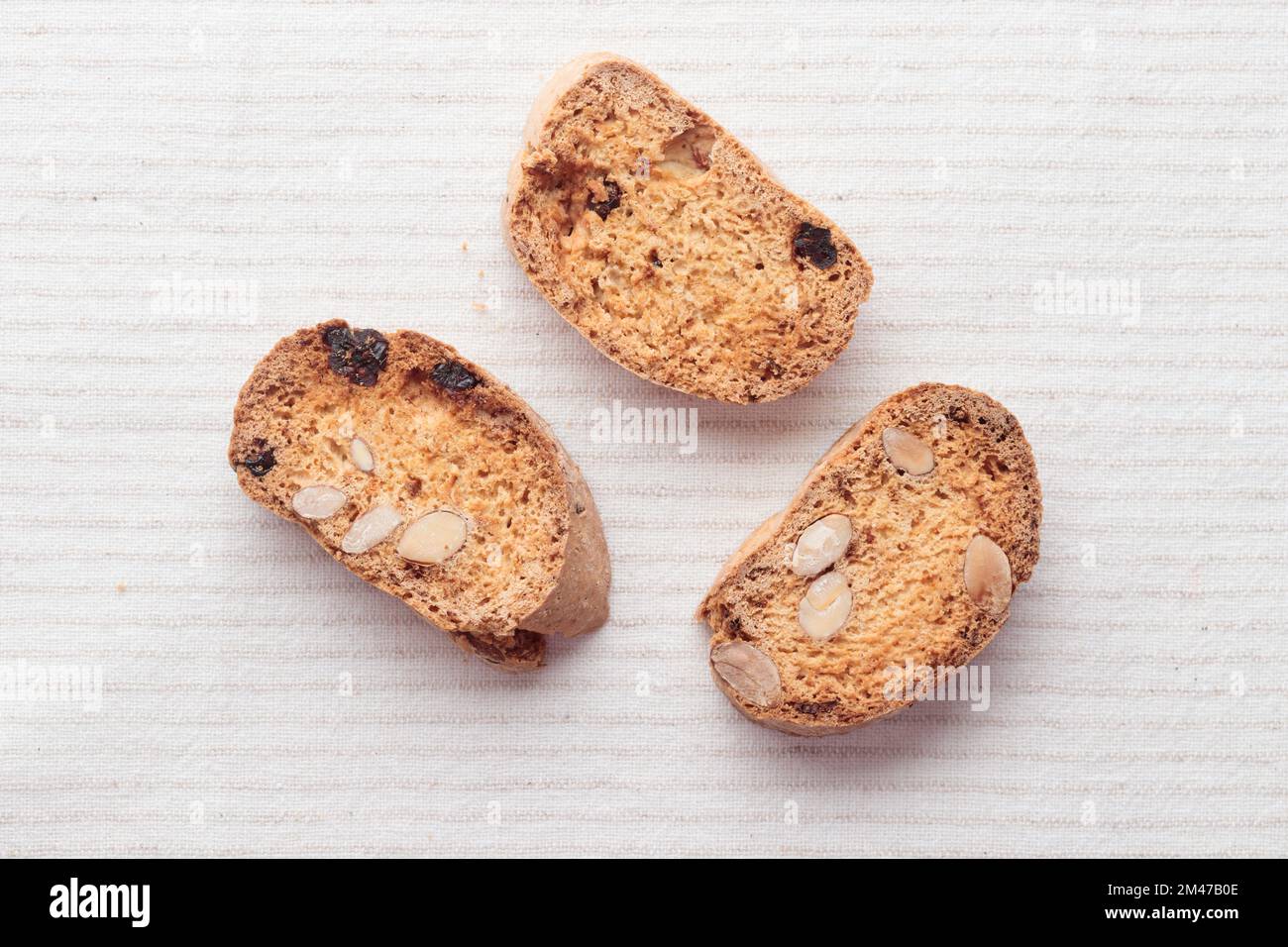 Food Background Freshly Baked Italian Cookies Biscotti or Cantuccini ...