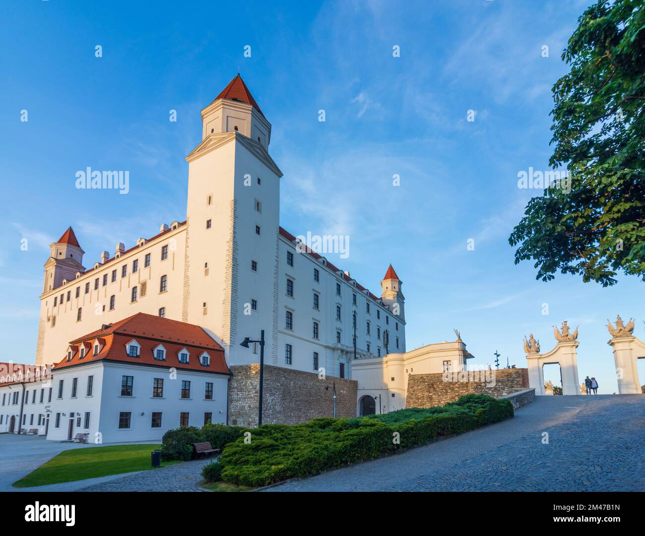 Bratislava (Pressburg): Bratislava Castle (Bratislavsky hrad) in ...