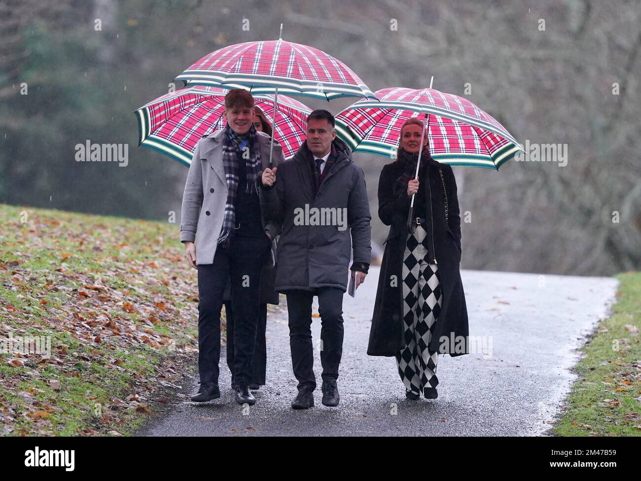 Kenny Logan and Gabby Logan (right) with family, son Reuben McKerrow ...