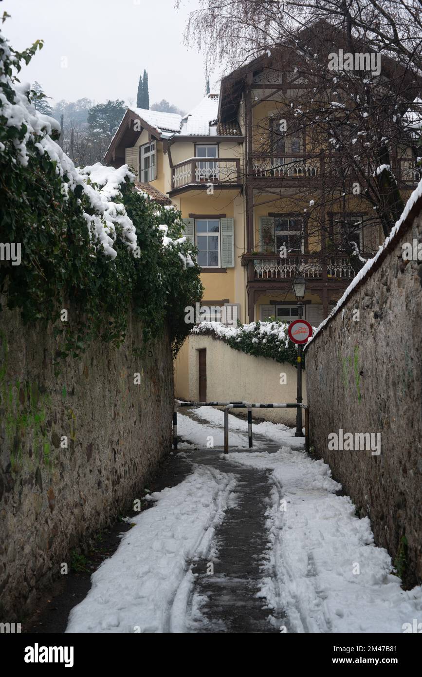 The town of merano hi-res stock photography and images - Alamy