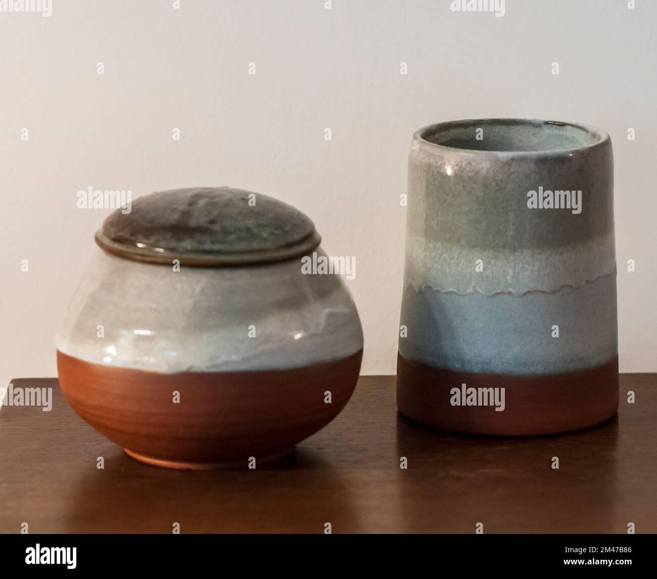 Hand made pottery Stock Photo - Alamy