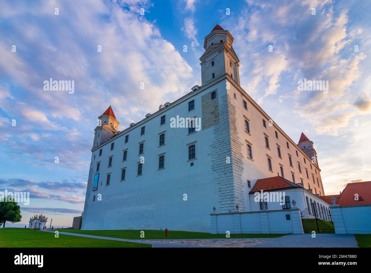 Bratislava (Pressburg): Bratislava Castle (Bratislavsky hrad) in ...