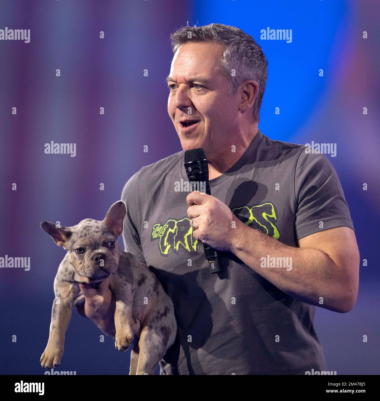 Phoenix, Arizona, USA. 18th Dec, 2022. GREG GUTFELD (right) speaks at ...