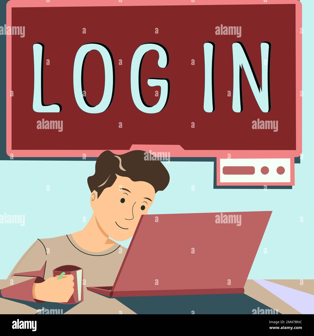 Inspiration Showing Sign Log In Business Approach Go Through The Procedures To Begin Use Of A