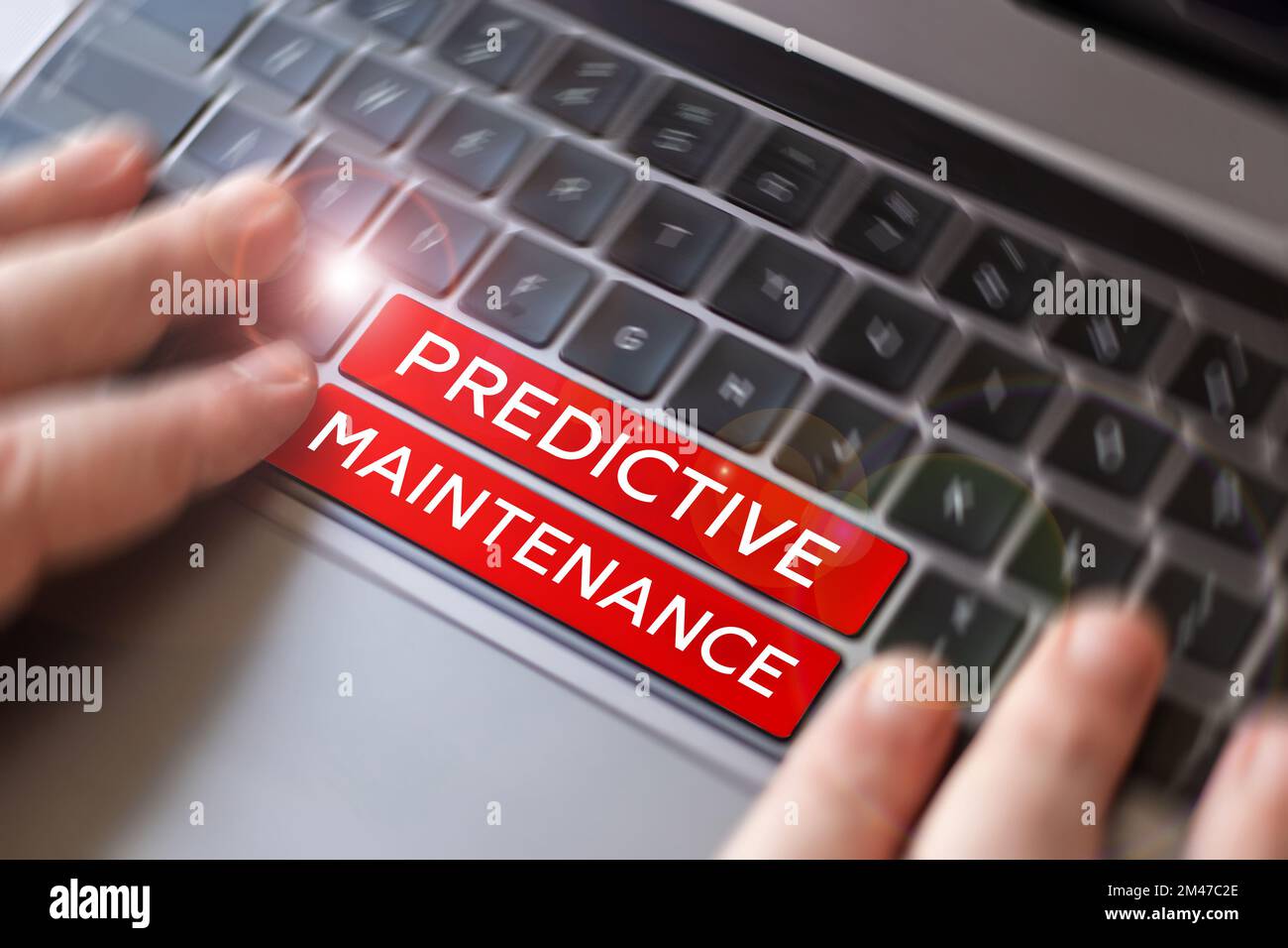 Writing displaying text Predictive Maintenance. Business idea Predict ...