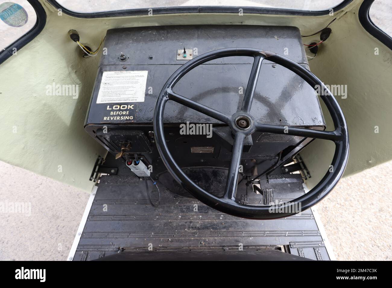Geoff Hall and his 15-strong collection of electric milk floats from ...