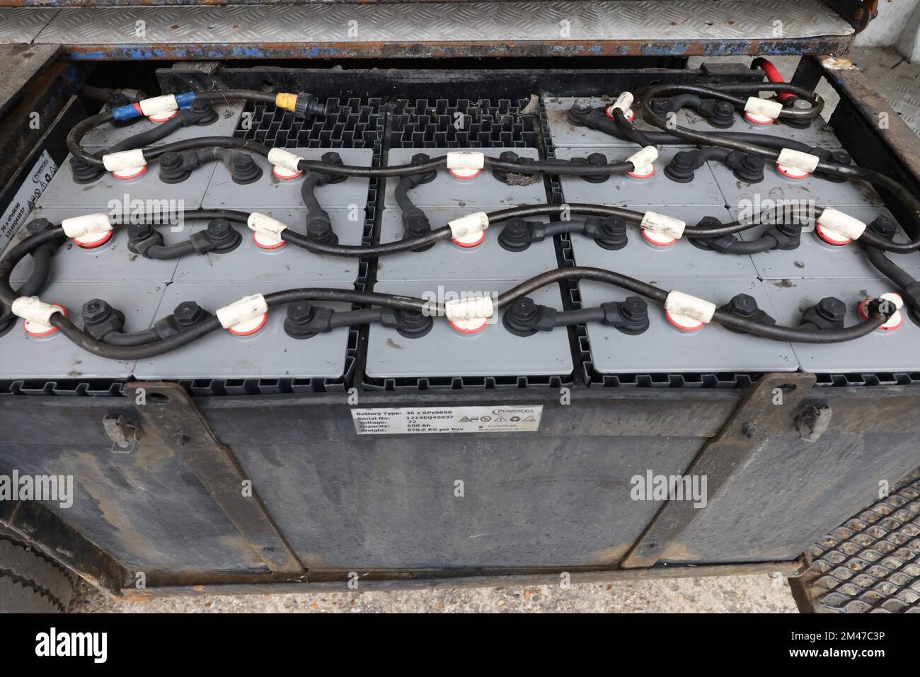 Geoff Hall and his 15-strong collection of electric milk floats from ...