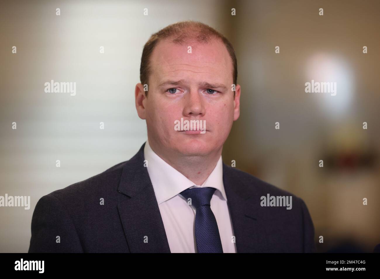DUP's Gordon Lyons MLA, at the Great Hall, Parliament Buildings at ...