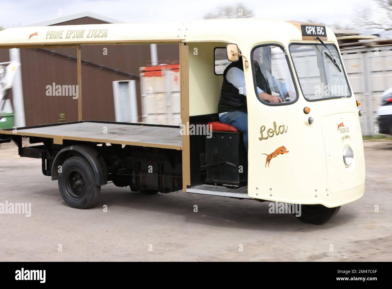 Geoff Hall and his 15-strong collection of electric milk floats from ...