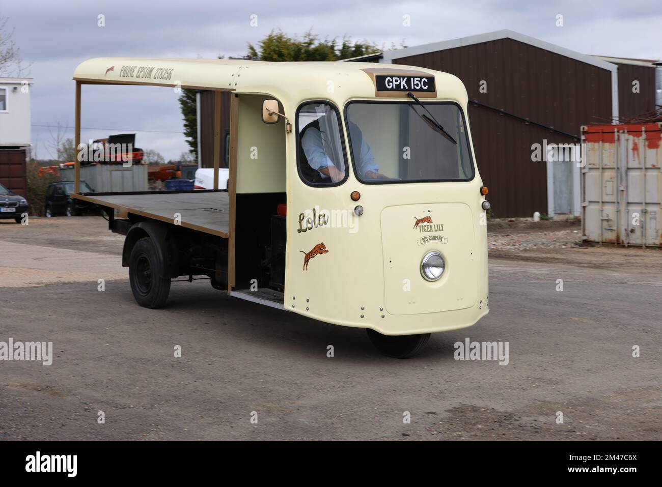 Geoff Hall and his 15-strong collection of electric milk floats from ...