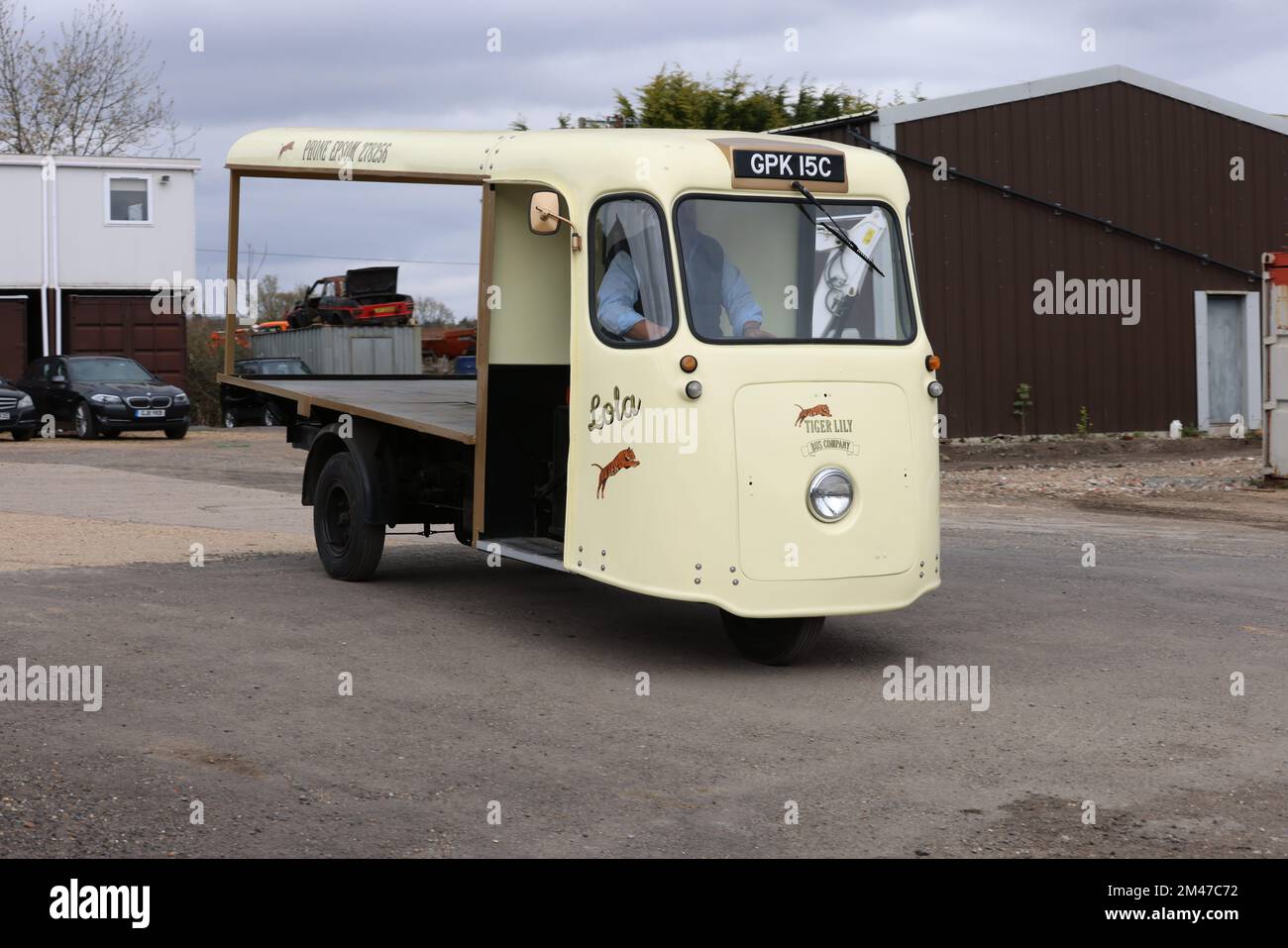 Geoff Hall and his 15-strong collection of electric milk floats from ...