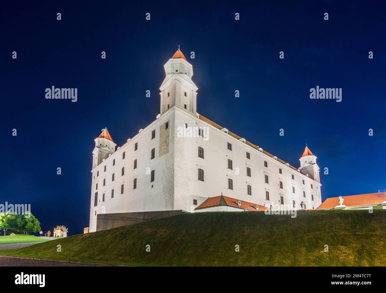 Bratislava (Pressburg): Bratislava Castle (Bratislavsky hrad) in ...