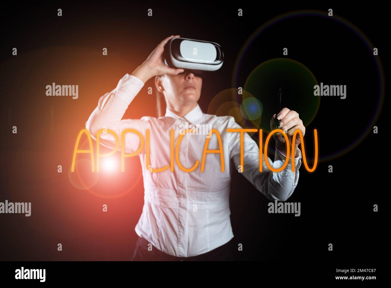 Text showing inspiration Application. Concept meaning an order for ...