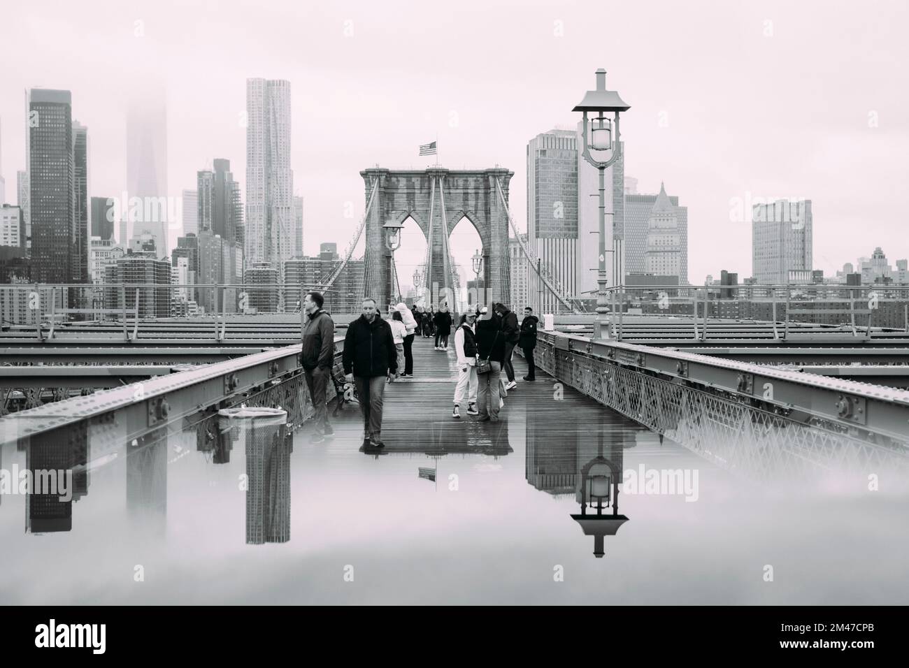 New York Manhattan, 02.10 - 10.10.22: Skyline von New Work von der ...