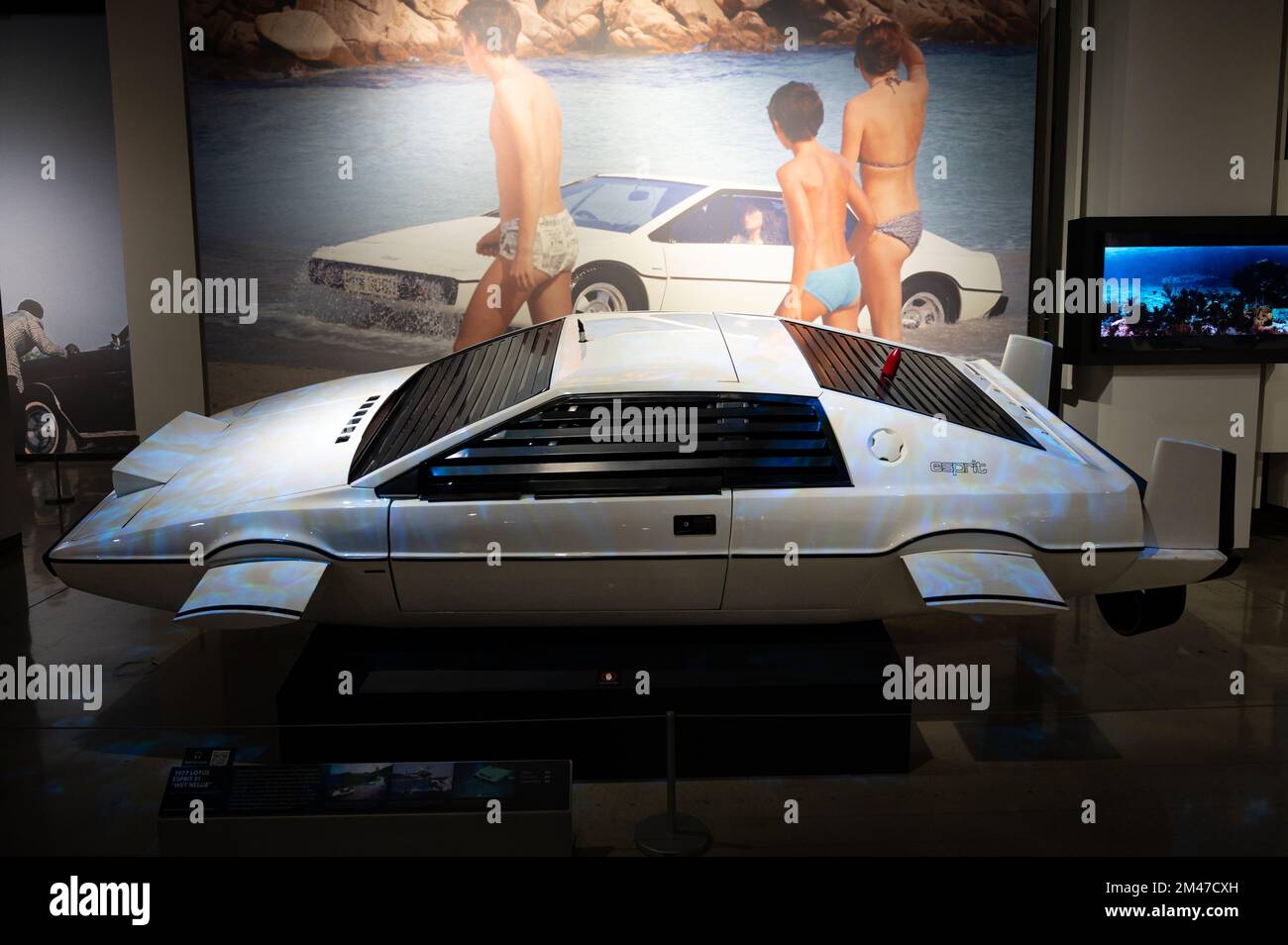 Detail of 1977 Lotus Spirit S1 "WET NELLIE" Submarine James Bond Stock ...